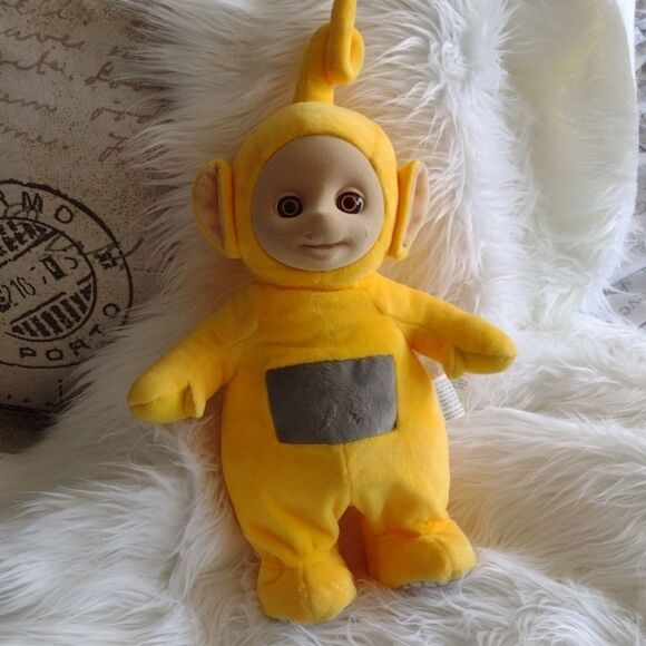 Toys | Teletubbies Laugh Giggle Laa Laa Plush Yellow | Poshmark